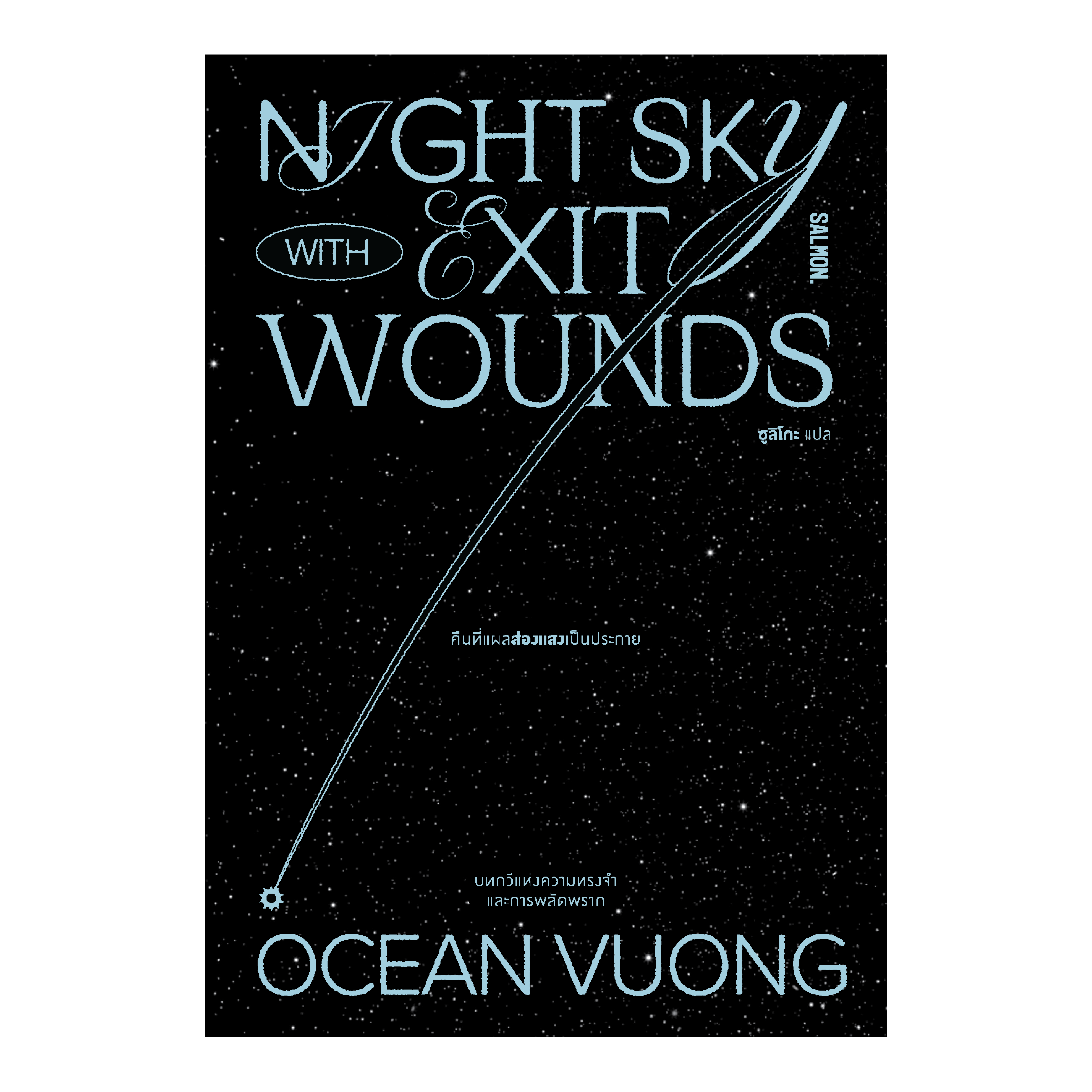 NIGHT SKY WITH EXIT WOUNDS คืนที่แผลส่องแสงเป็นประกาย - SALMON BOOKS